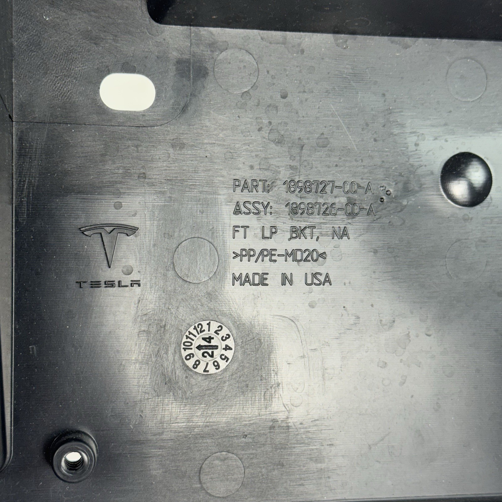 Used 2025-2026 Tesla Model Y Juniper Front License Plate Bracket Mount ...