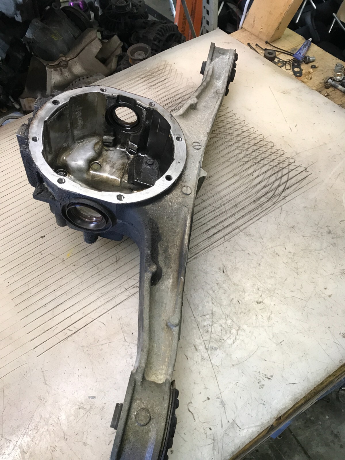 Used 90-93 Mazda Miata Mx5 Oem Differential Diff Housing Cover 1.6 ...