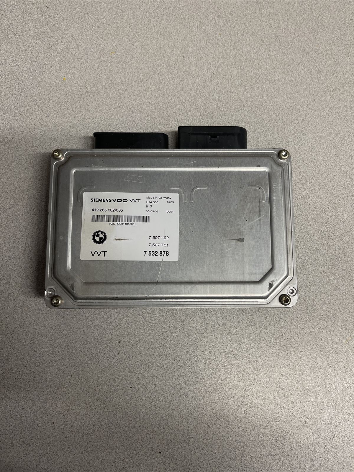 Used 2006 2008 - Bmw 750i E66 Vvt Valvetronic Control Module Ecm Ecu 7 ...