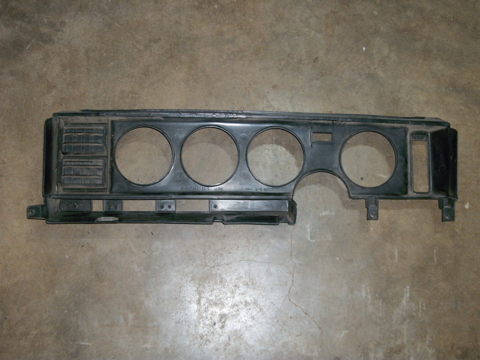 Used 1985-1990 Pontiac Firebird Trans Am Dash Gauge Trim Bezel Oem Gm ...