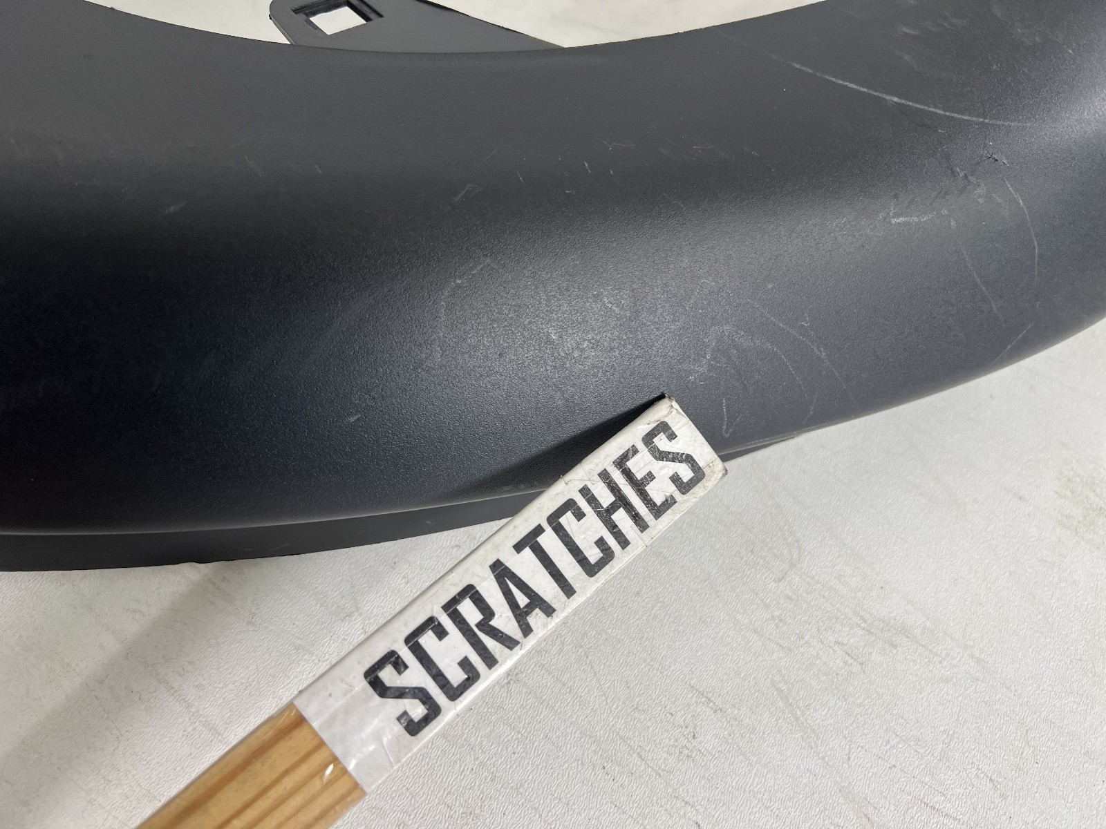 Used 2025-2026 Tesla Model Y Front Bumper Lower Valance Lip Spoiler Oem ...