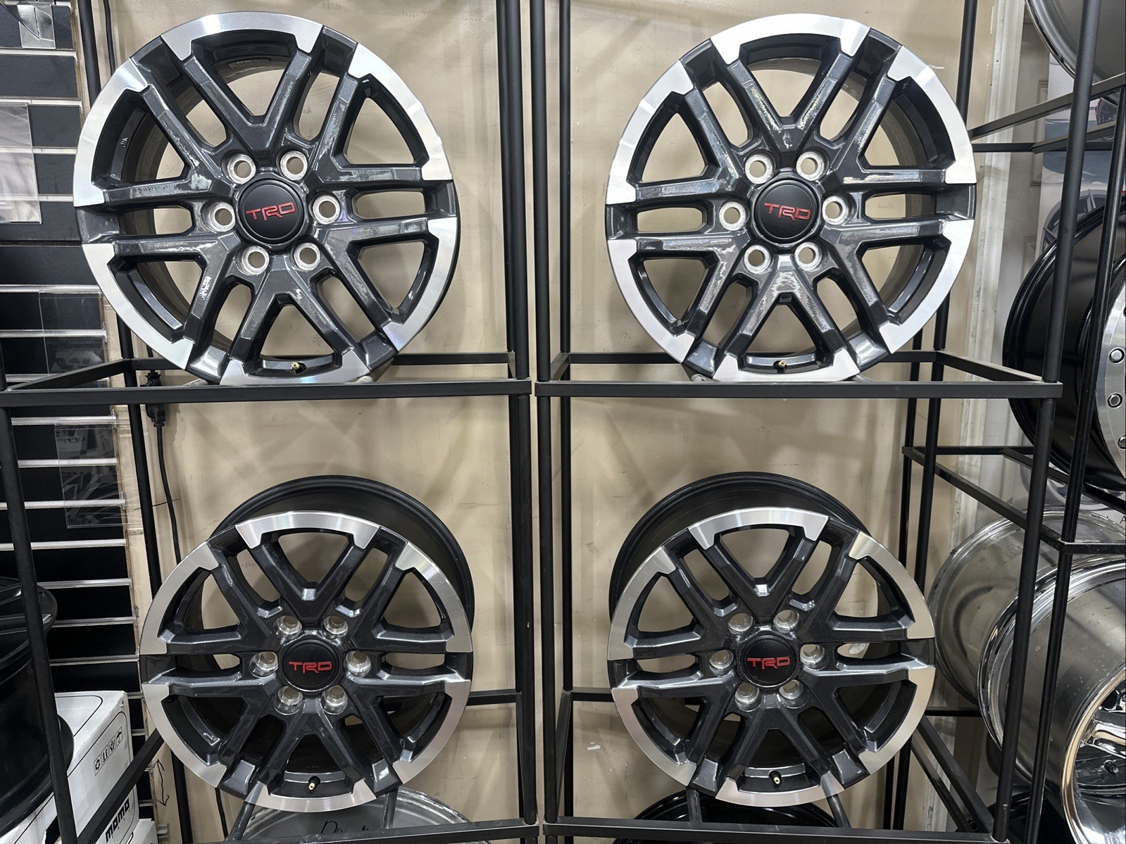 Used 18" Inch Toyota Tacoma Trd Wheels 2024-2026 Oem Genuine Charcoal ...