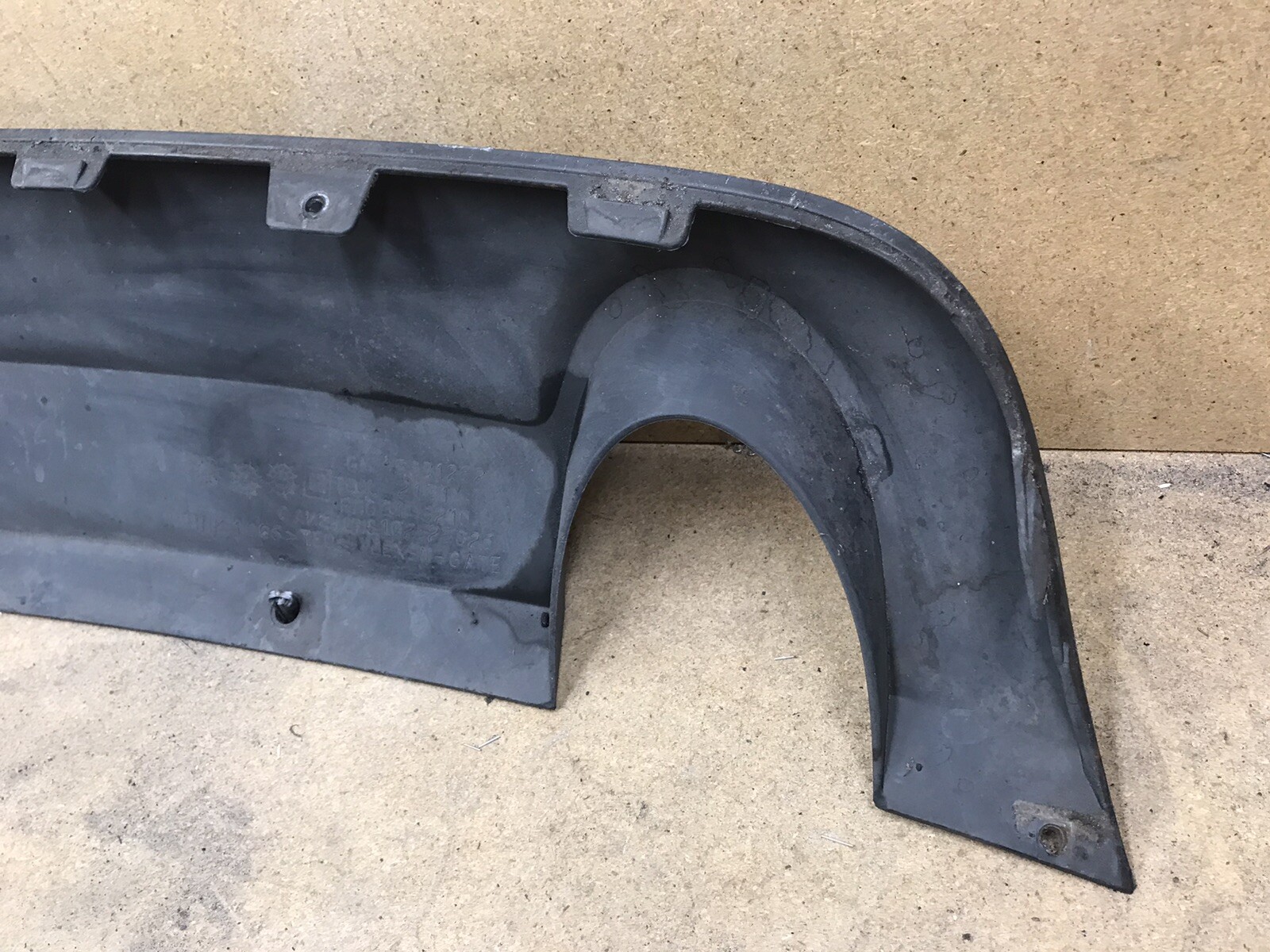 Used 2008 - 2012 Chevrolet Malibu Rear Bumper Lower Extension Valance ...