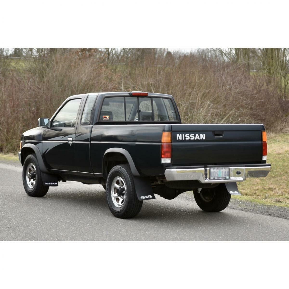New Pair Front Mud Flaps Splash Guard For 1986-1997 Nissan Hardbody ...