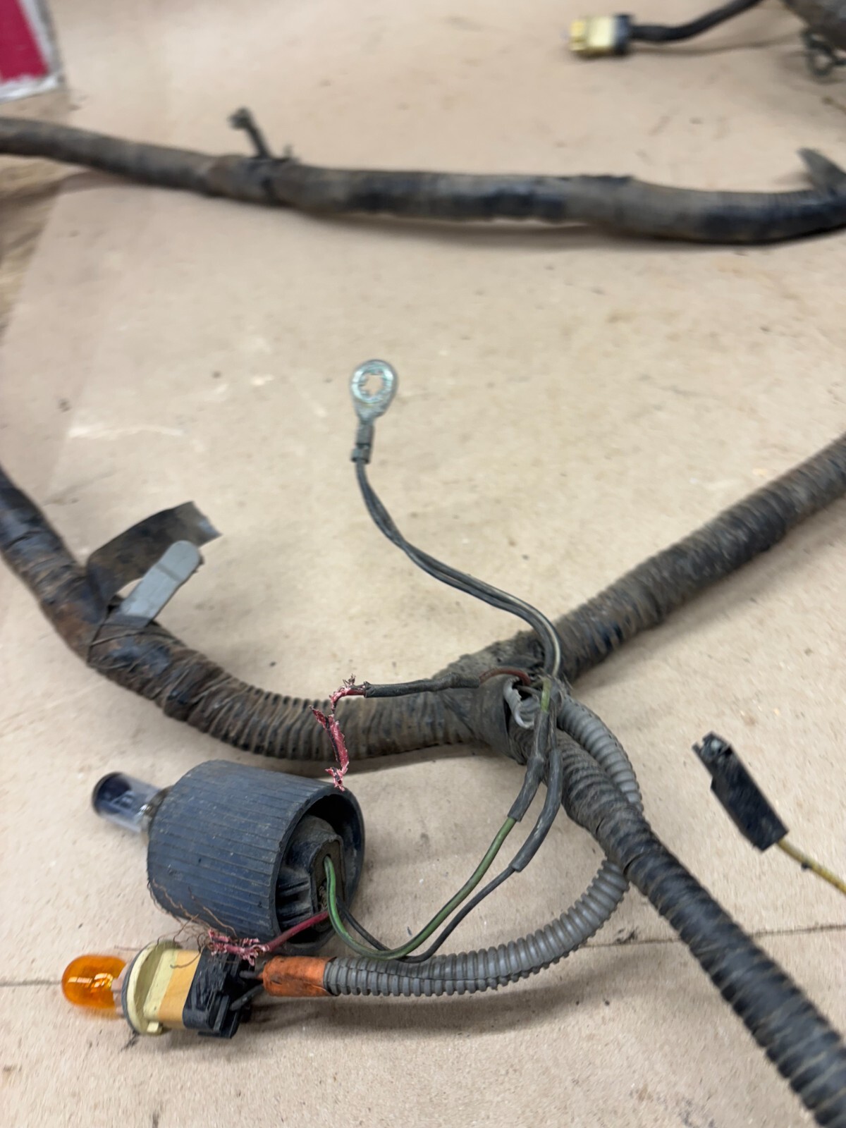 Used 1992 1996 Ford F150 Bronco 351w V8 Engine Bay Under Hood Wiring ...