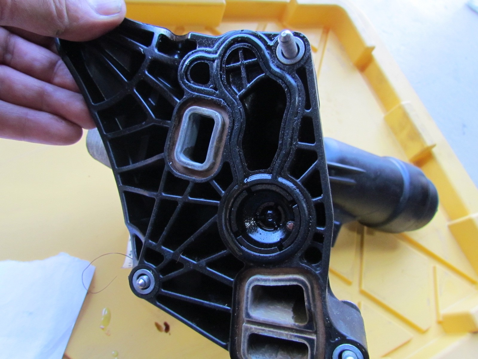 Used Bmw F36 F30 F22 G30 G01 G02 B46 Engine Oil Filter Housing Heat Exchanger Oem 78k for Sale ...