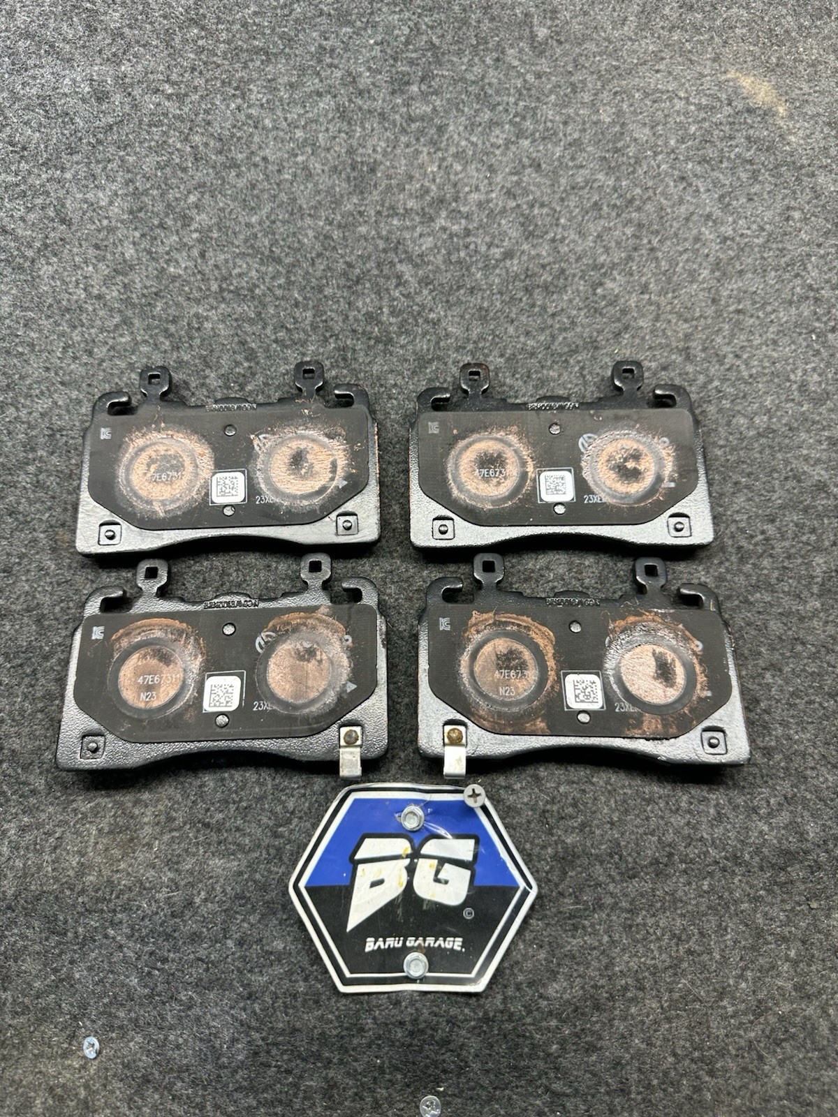 Used 2022-2025 Toyota Zn8 Gr86 Brembo Brake Front Brake Pad Set Oem ...