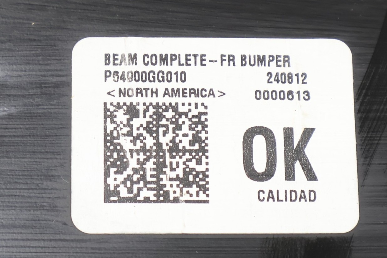 Used 2025 Kia K4 Front Bumper Reinforcement Impact Bar Beam Oem for ...