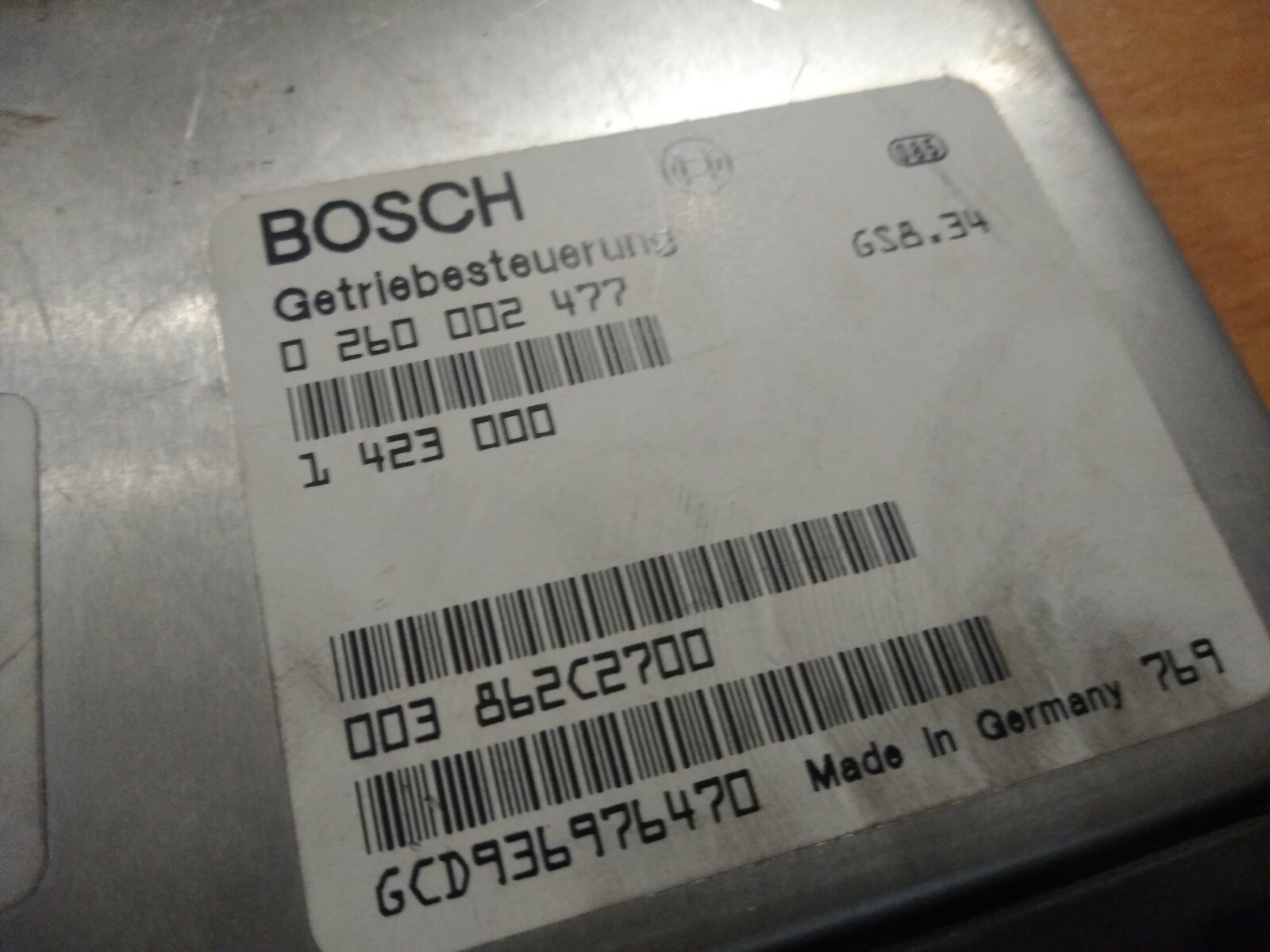 Used Bmw E36 318ti Transmission Control Module Tcu Tcm 0260002477 for ...