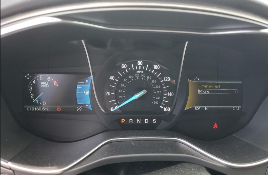 Used 2017 Fusion Oe Speedometer Gauge Cluster 70k Miles Ford for Sale ...