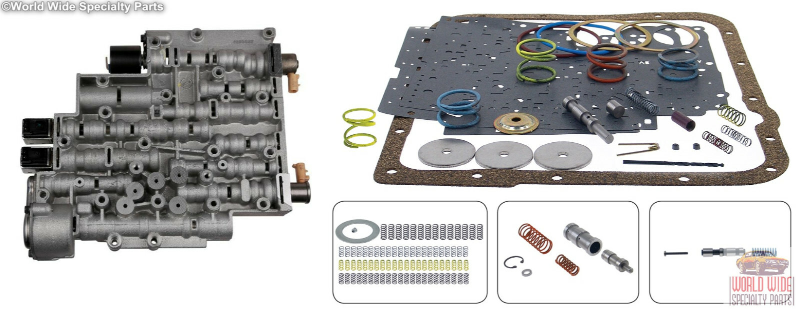 Remanufactured Gm 4l60e Valve Body 1996-2000 With Transgo 4l60e-hd2 Kit ...