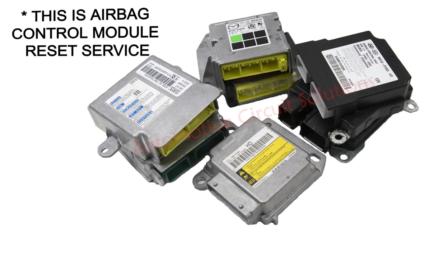 Remanufactured Ford Srs Airbag Control Module [*repair Reset Service ...