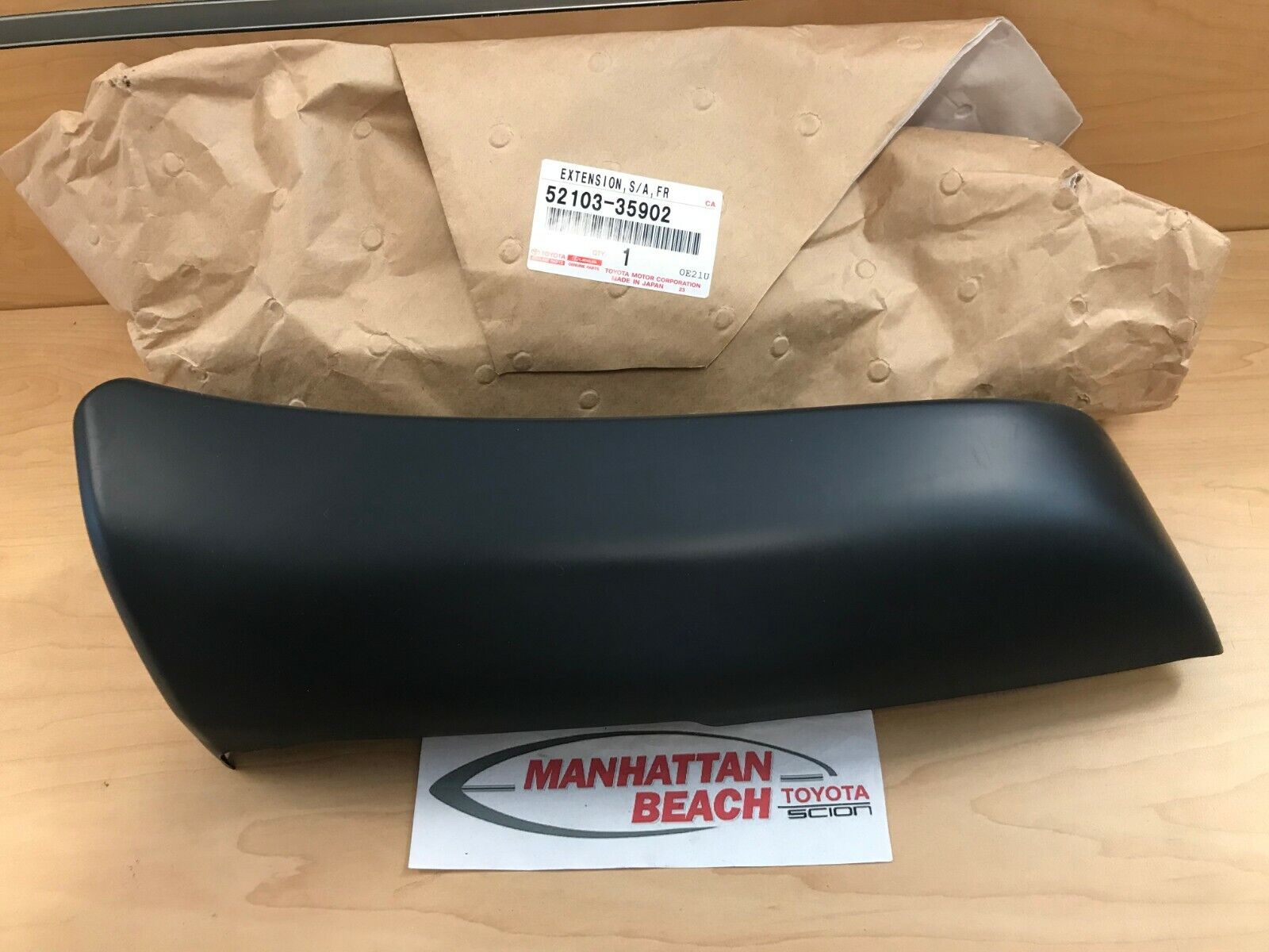 New 99-02 4runner Left Front Bumper Fender Flare Extension Genuine ...