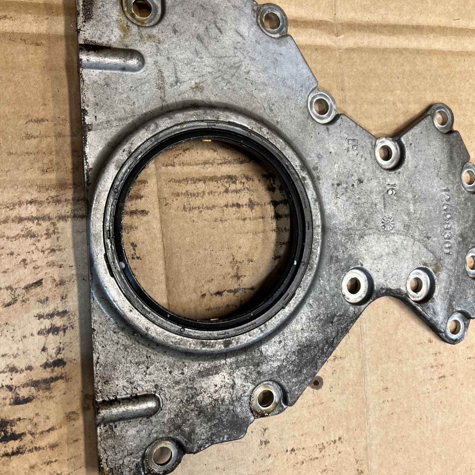 Used Ls1 Ls2 Ls3 Ls6 Rear Engine Cover Rear Main Seal Engine Cover Lsx ...