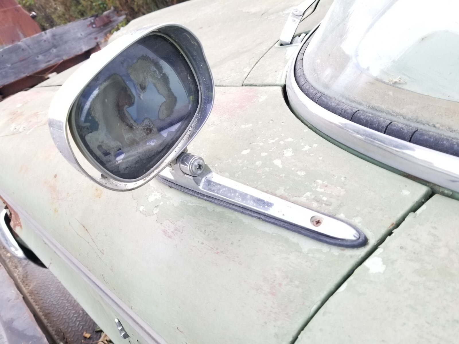 Used Mirror Side View Driver Left Edsel 1959 1959 2 4 Door Wagon ...