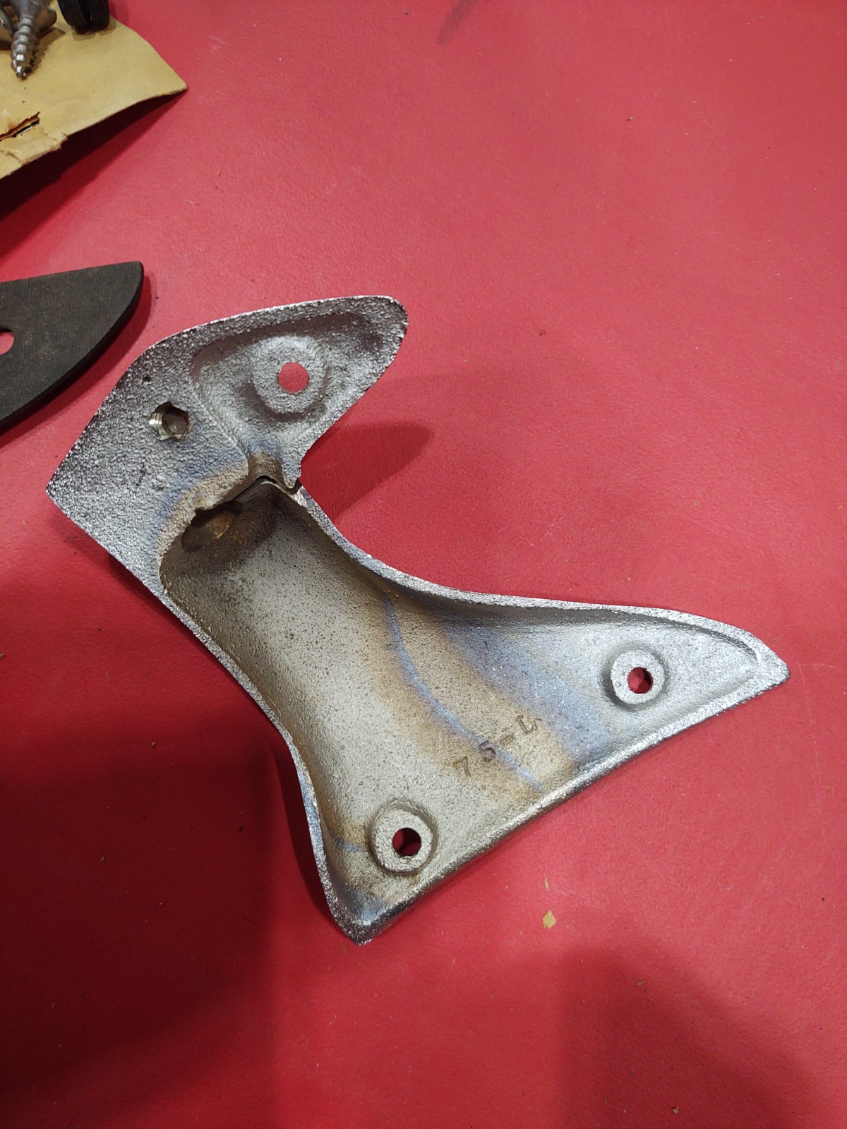 For Parts Or Not Working Nos New Unity Fender Door Spotlight Bracket ...