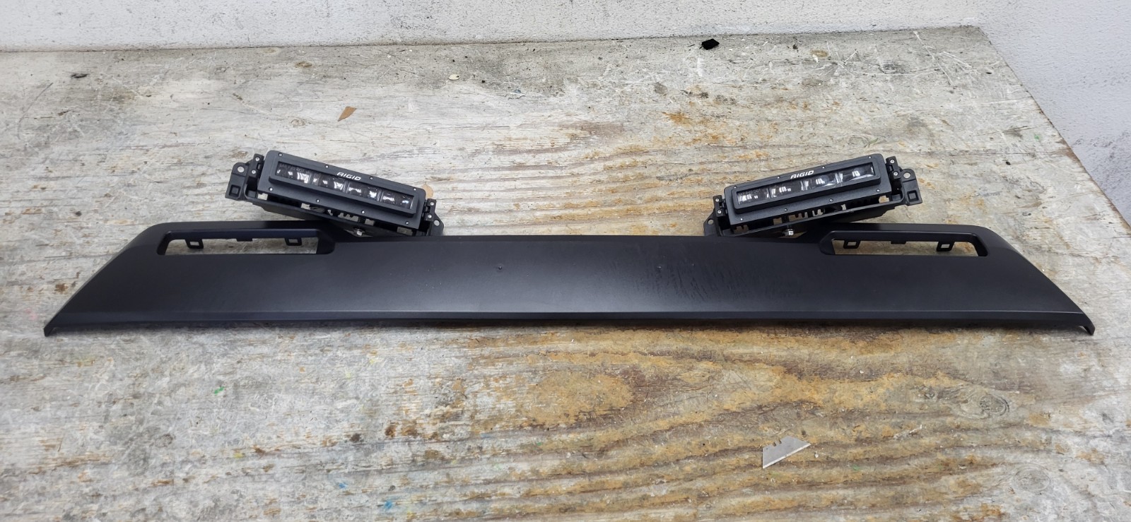 Used 2024-2025 Toyota Tacoma Front Lower Valance With Fog Light Oem ...