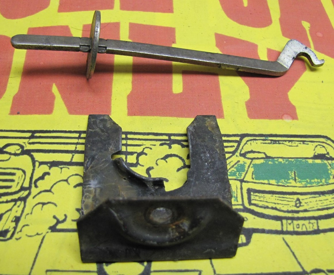 Used 1983-1988 Monte Carlo Ss Ls Trunk Lock Rod & Cylinder Retainer for ...