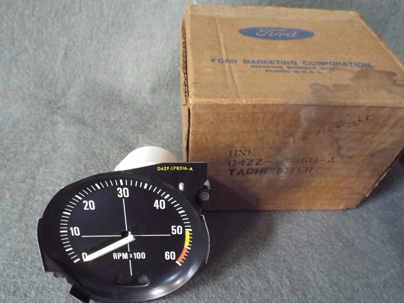 Used 1974 1974 Nos Tachometer Gauge Ford Mustang Ii Mach 1 2+2 Ghia ...