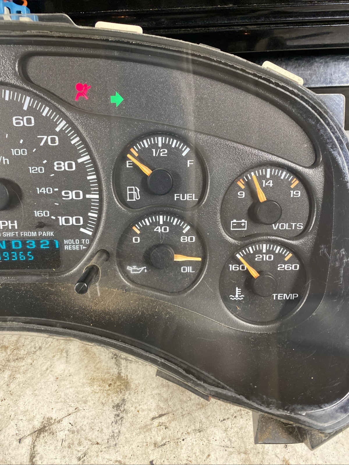 Used 1999-2002 Chevy Gmc Silverado Sierra 1500 Instrument Cluster ...