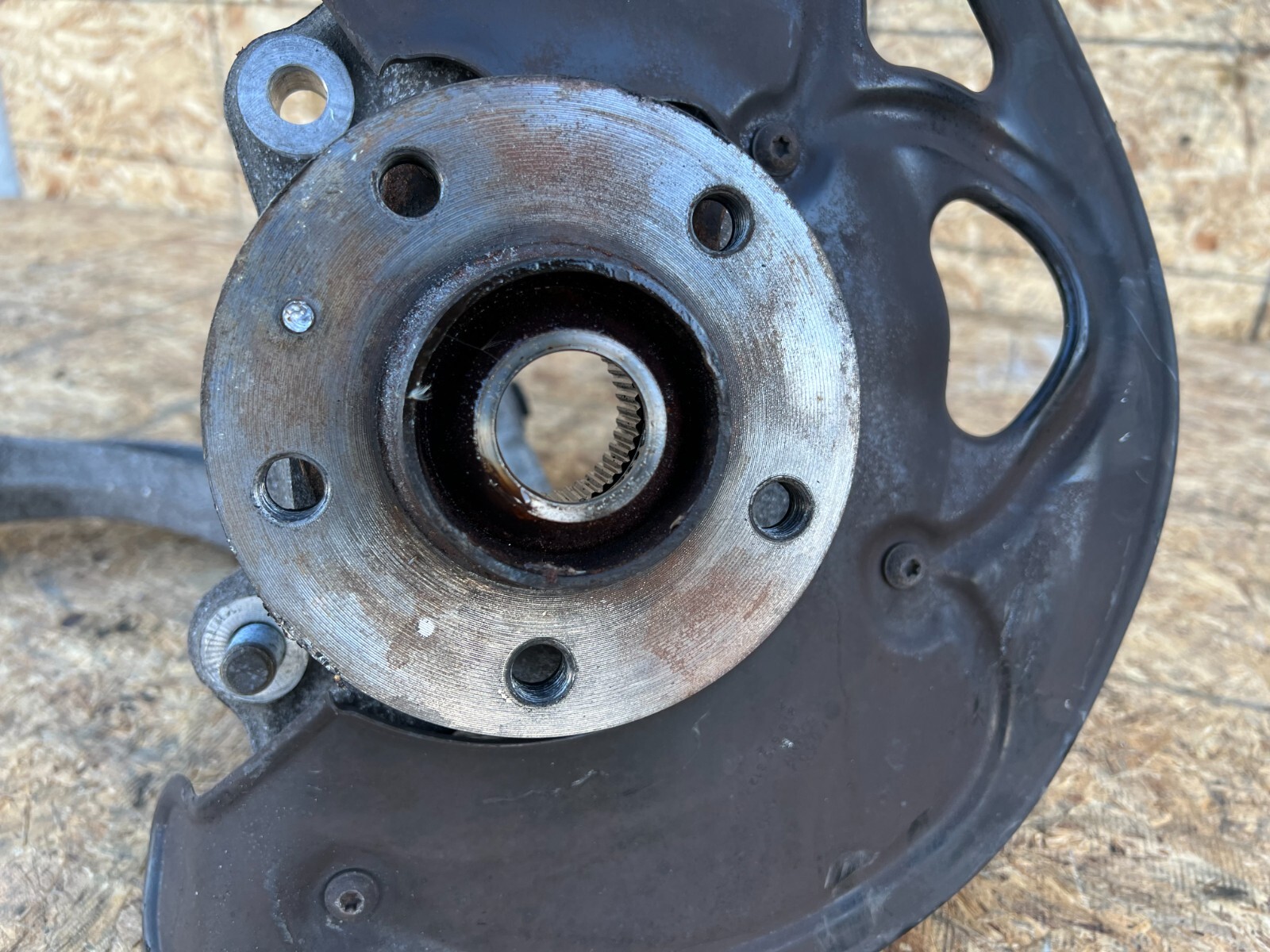 Used Right Front Spindle Knuckle W/control Arms Oem 64k 2013-2016 Audi ...