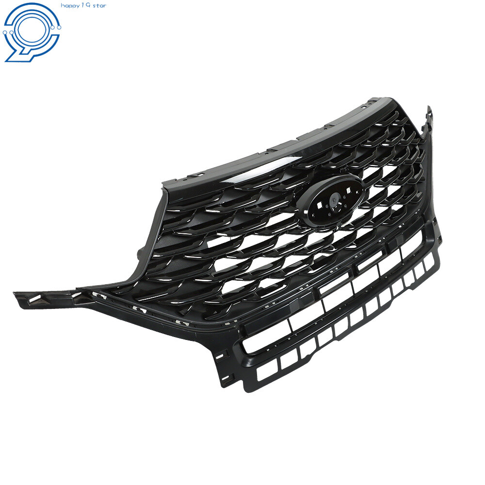 New Fit For 2020-2022 Ford Explorer St Grille Gloss Black Lb5z-8200-gc ...