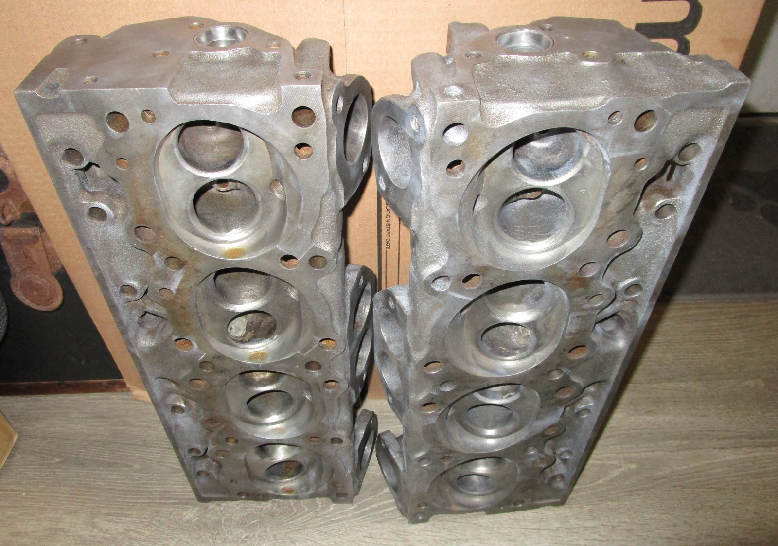Used 1971 Pontiac Gto Trans Am Formula 455 Ho 191 Round Port Heads for ...