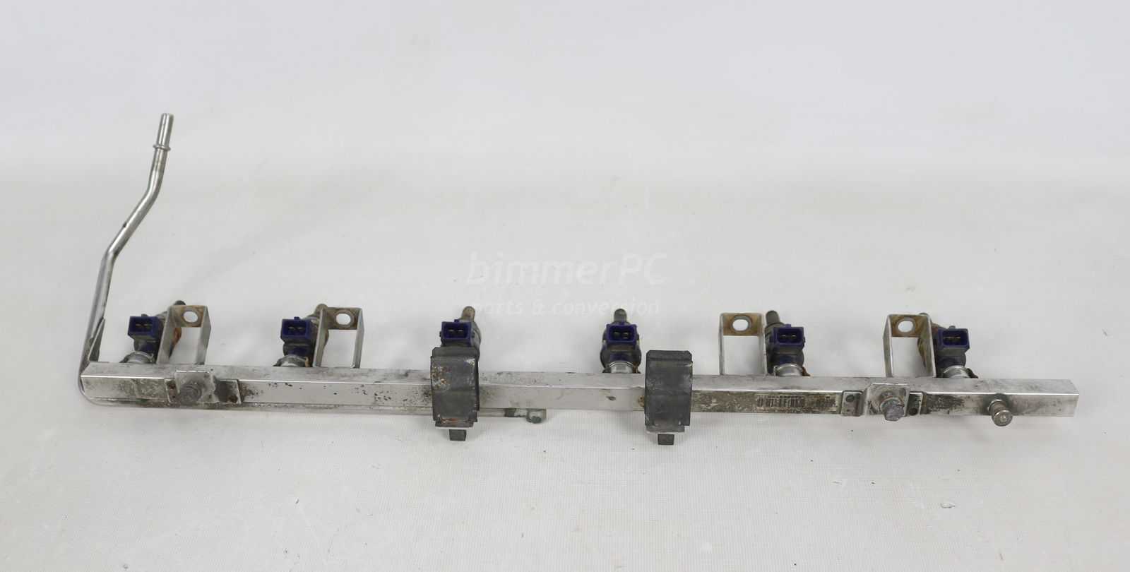 Used Bmw M54 3.0l Engine Fuel Rail W Injectors E39 E46 E53 E60 E83 E85 ...