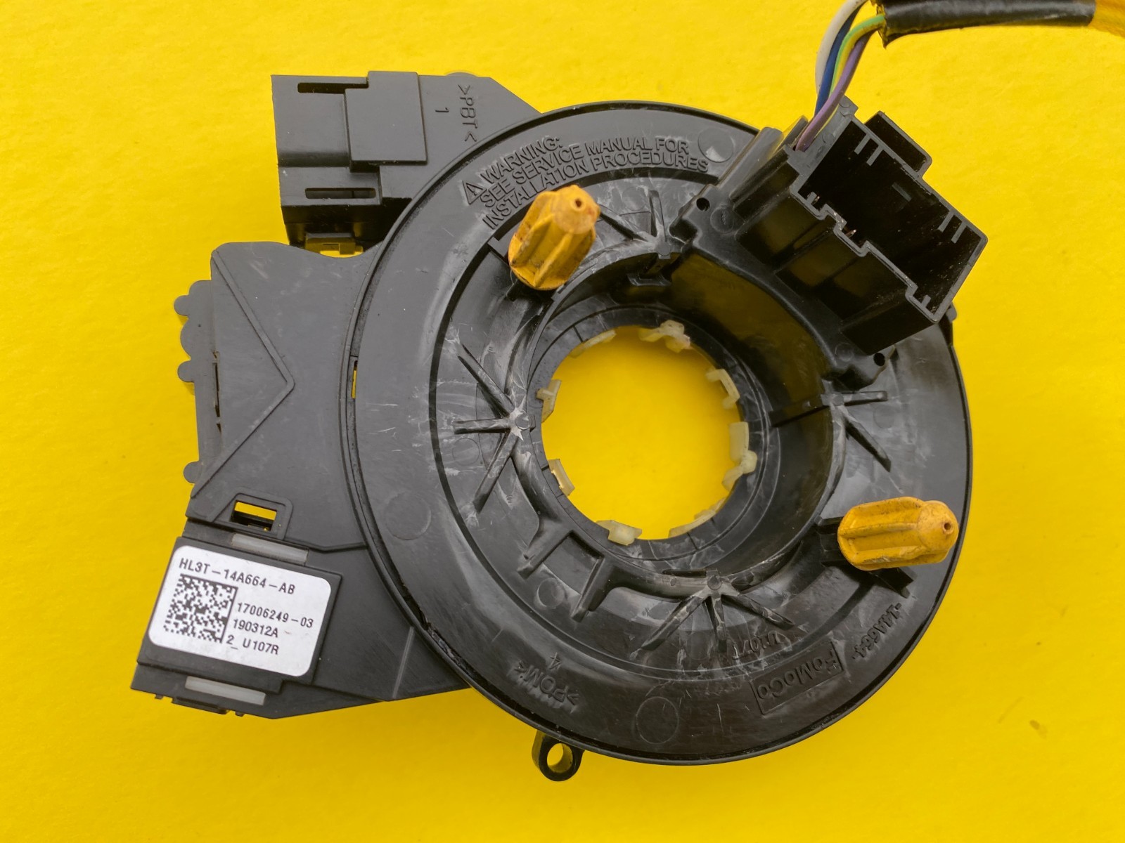 Used 2015-2020 Ford F-150 Steering Wheel Clock Spring Spiral Cable Oem ...