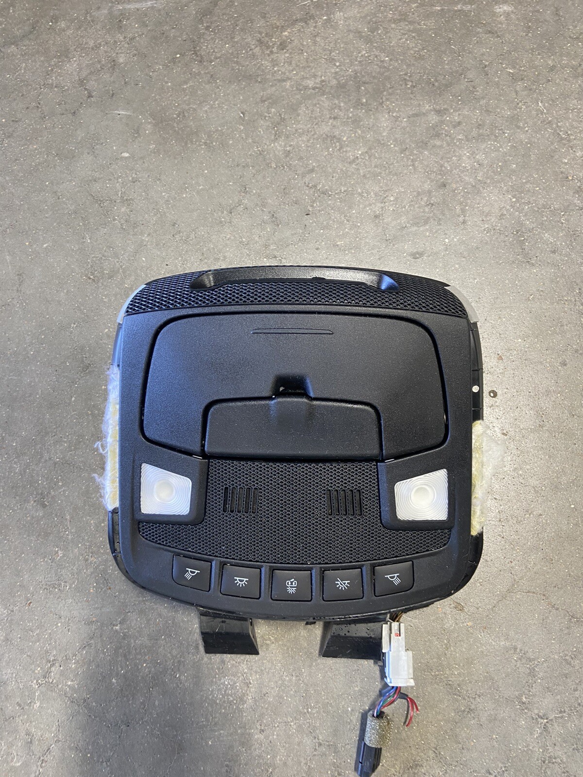 Used 2017-2022 F250 F350 2015-2020 F150 Black Overhead Console With ...