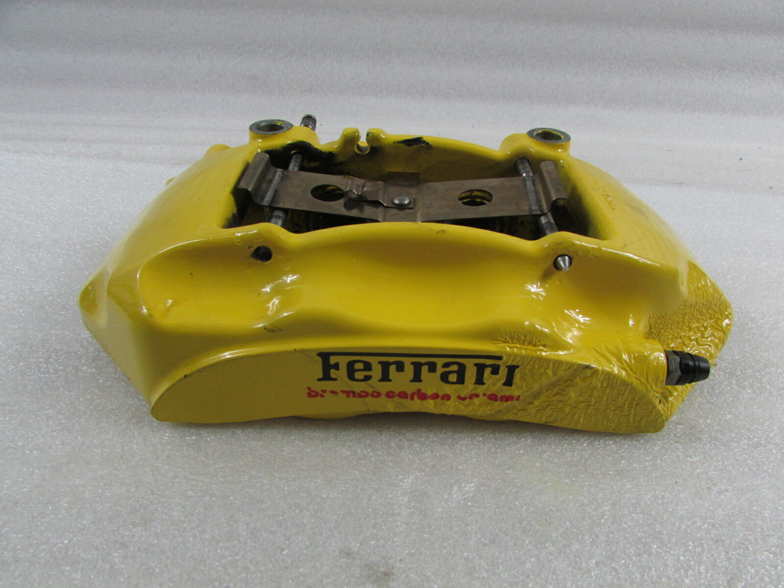 Used Ferrari 458 Italia Lh, Left Rear Brake Caliper, Yellow, , P/n ...