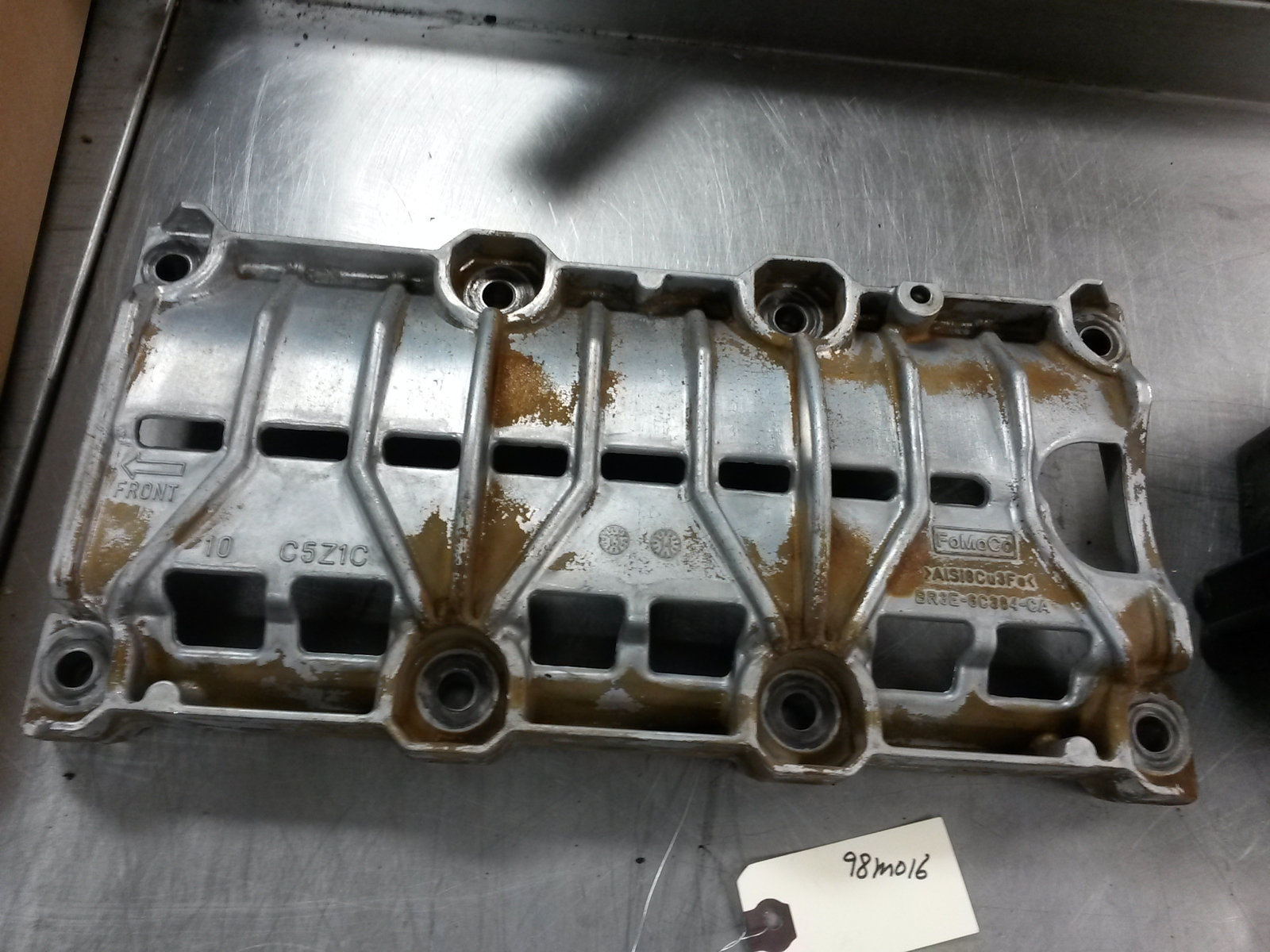 Used Engine Block Girdle From 2014 Ford Explorer 3.5 Br3e6c364ca for ...