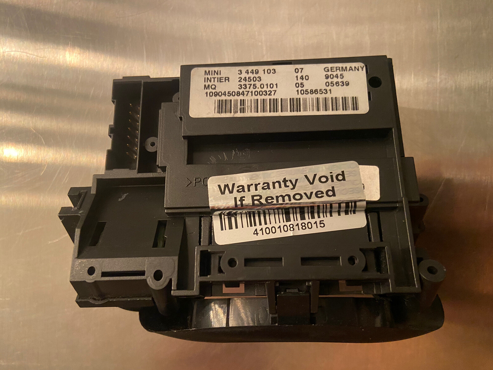 Used 2007-2013 Mini Cooper Ignition Switch Push Start Button R55 R56 ...