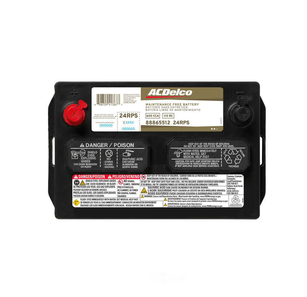 Remanufactured Vehicle Battery-auto Trans Acdelco 24rps for Sale | 24RPS