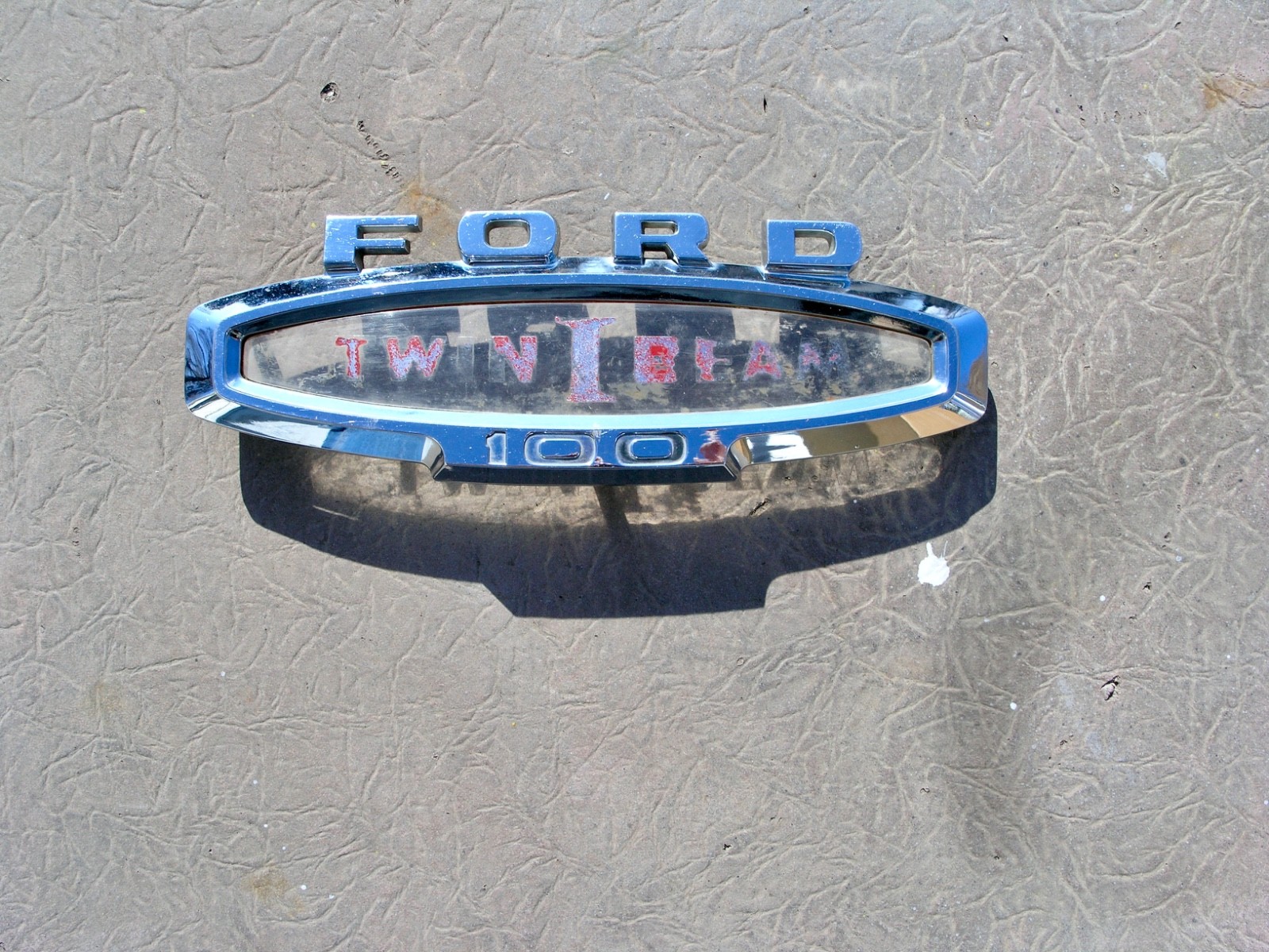 Used 1964-1966 Twin-i-beam Emblem F-100 Fender Lh Rh Pickup Truck Ford ...