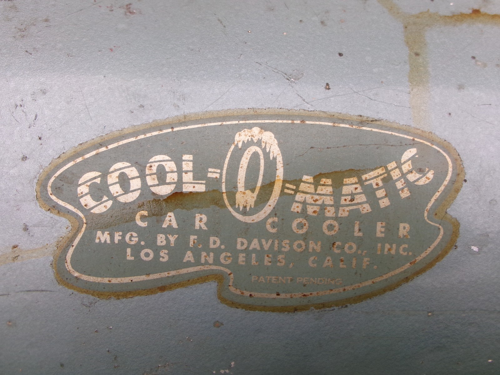 Used 1940's 1950's Vintage Cool-o-matic Car Swamp Cooler Accessory Hot ...