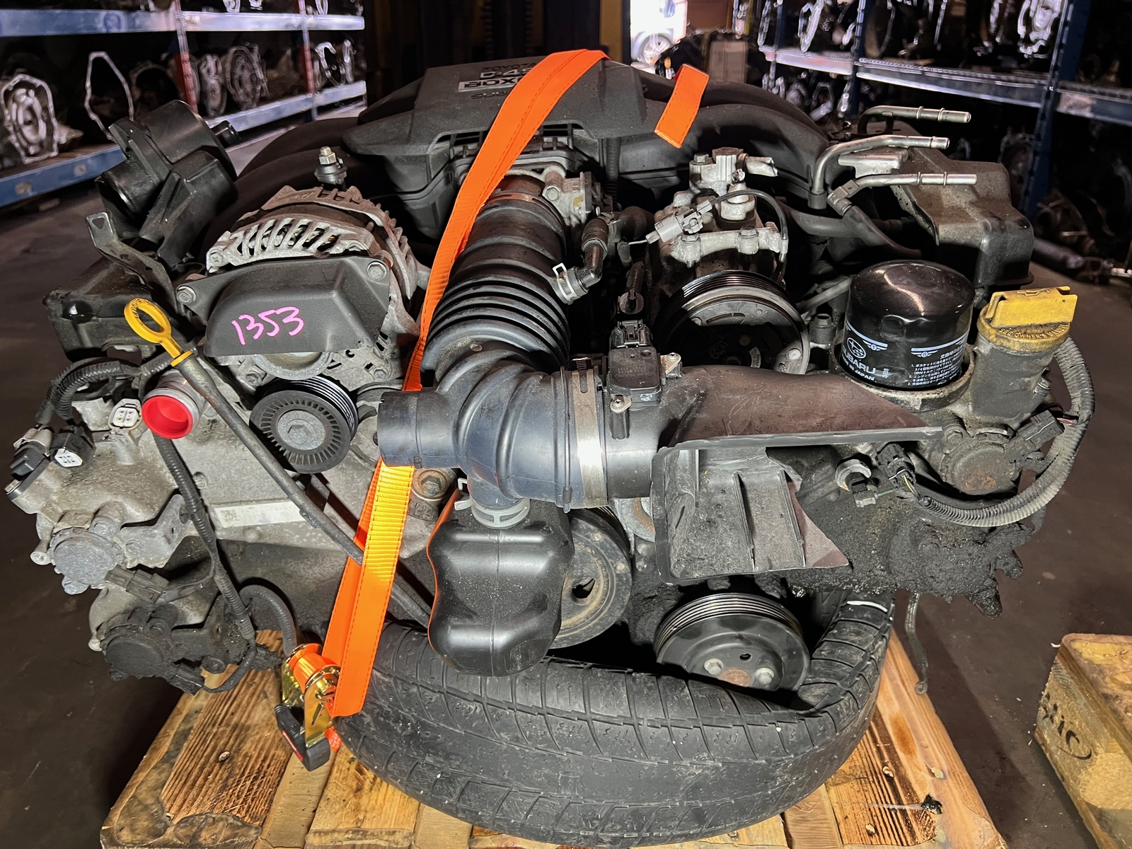 Used 13-26 Scion Fr-s Fa20 2.0l Engine 63k 6 Speed M/t Motor Toyota Gt ...