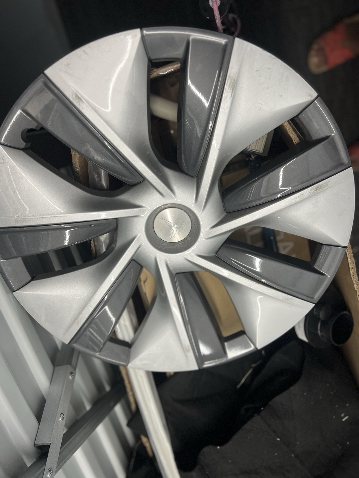 Used 2020-2025 Tesla Model Y 19 Inch Dark Gemini Wheels Oem for Sale ...
