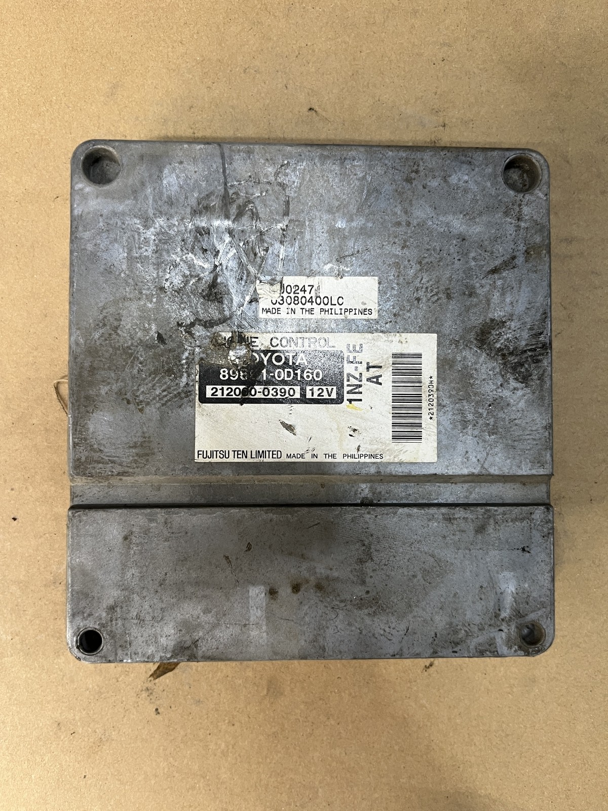 Used Toyota Vios Soluna Vios 89661-0d160 Ecu Ecm Computer for Sale ...