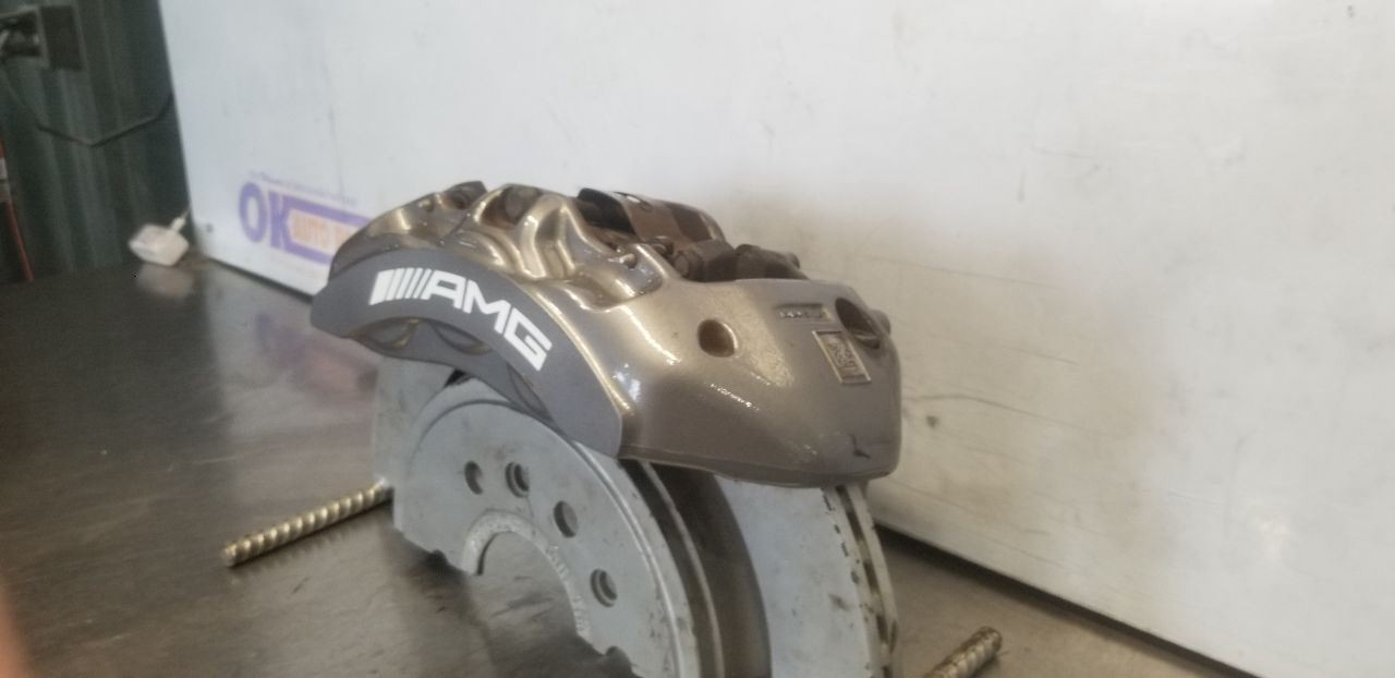 Used 2015 Mercedes Benz S63 Amg W222 Brembo Brake Caliper Front Left Driver Silver for Sale | 15 ...