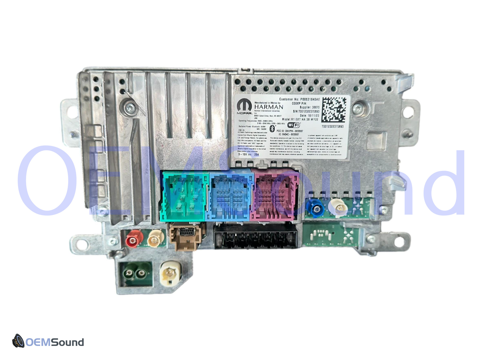 Used 2024-2025 Jeep Wrangler Gladiator Uconnect 5 Gps Navigation Radio ...