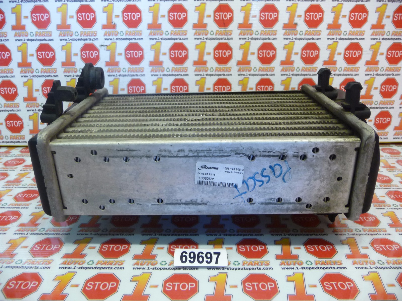 Used 0 2001 Volkswagen Passat 1.8l Intercooler 058145805g Oem for Sale ...