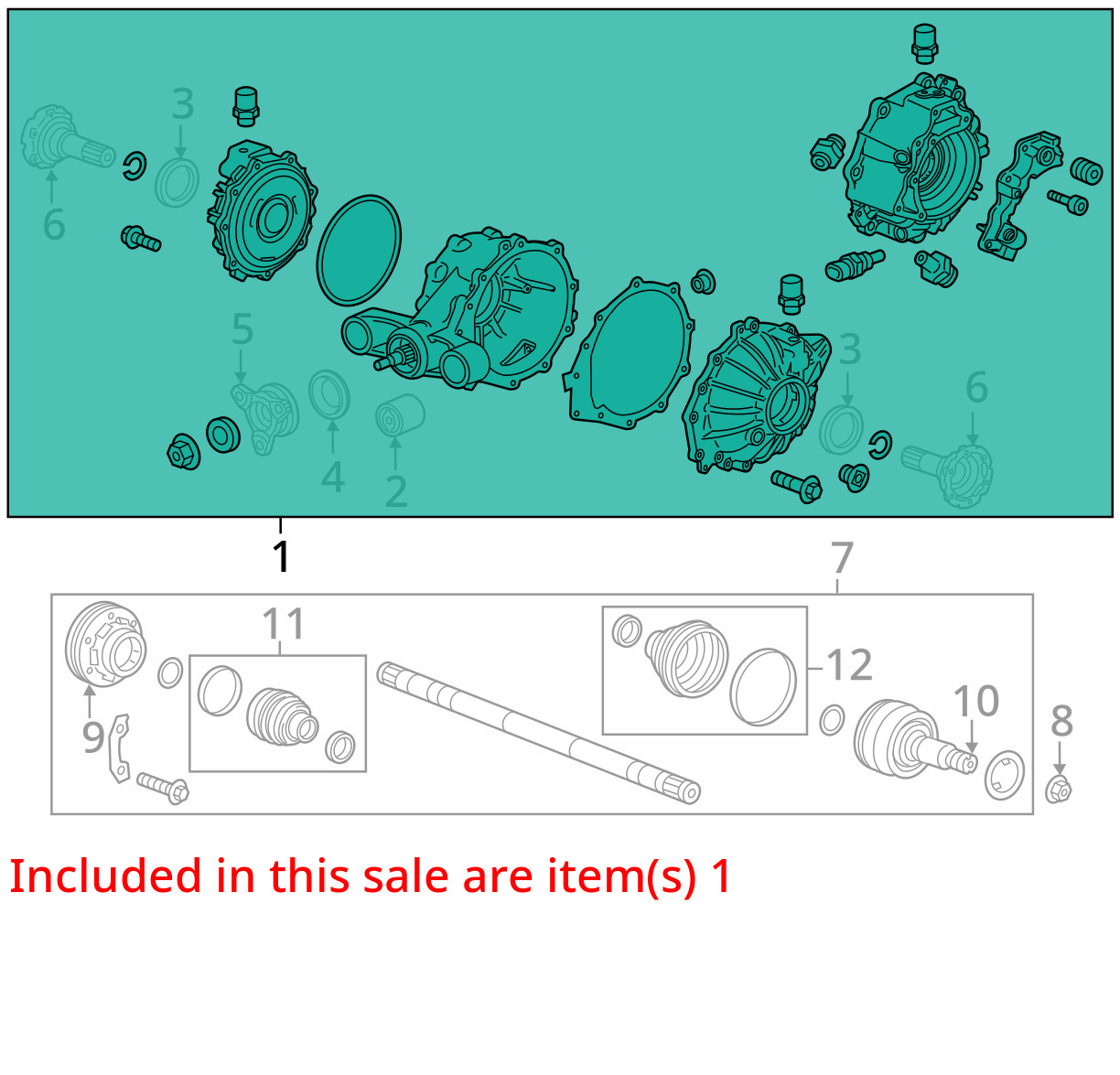 Used 2016-2020 Cadillac Cts-v Camaro Zl1 Rear Differential Axle Carrier ...