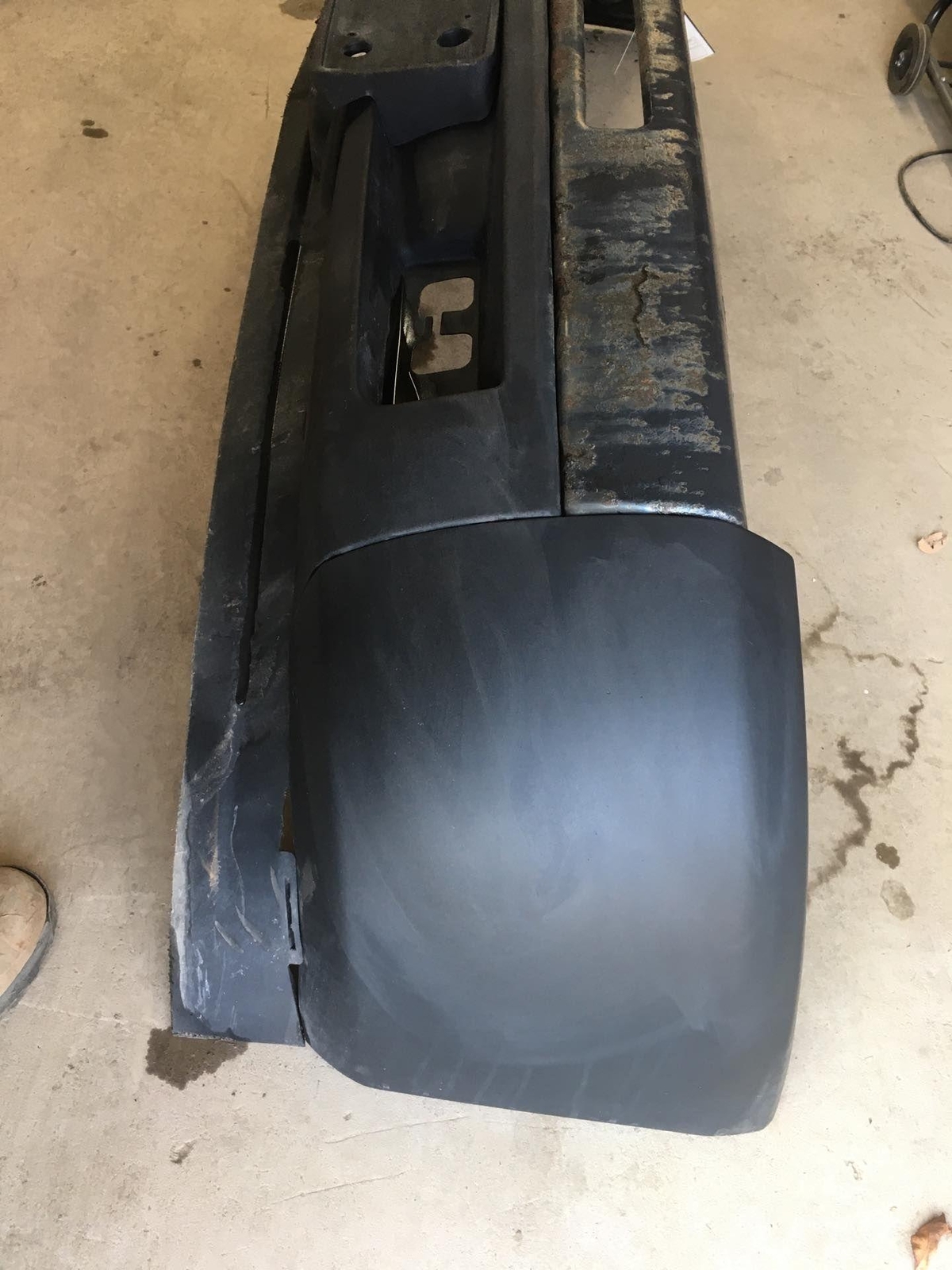 Used 2012 Front Bumper Assy. Chevy Silverado 1500 Rusty Scratching ...