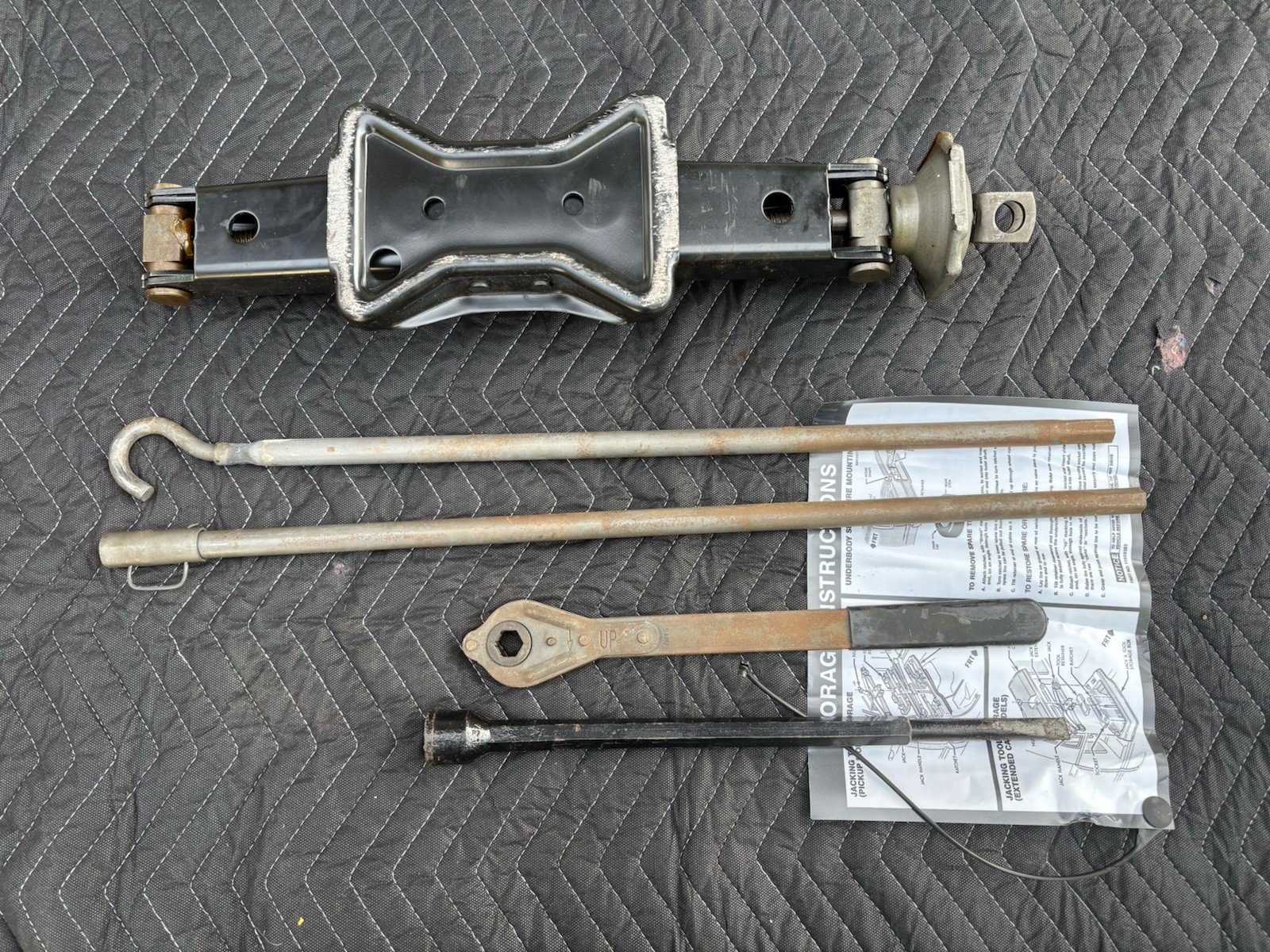 Used 1988-1998 Obs Chevrolet Silverado Gmc Sierra Scissor Jack Kit C/k ...