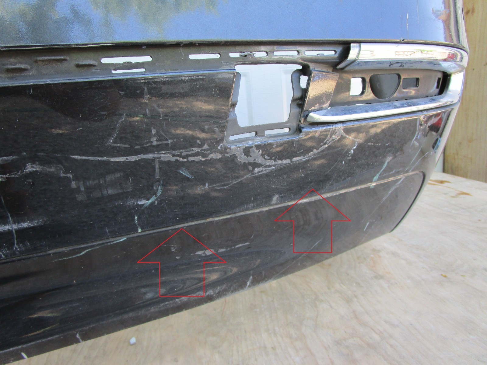 Used 2014-2016 Bmw 528i M Package Rear Bumper Cover Oem.. for Sale