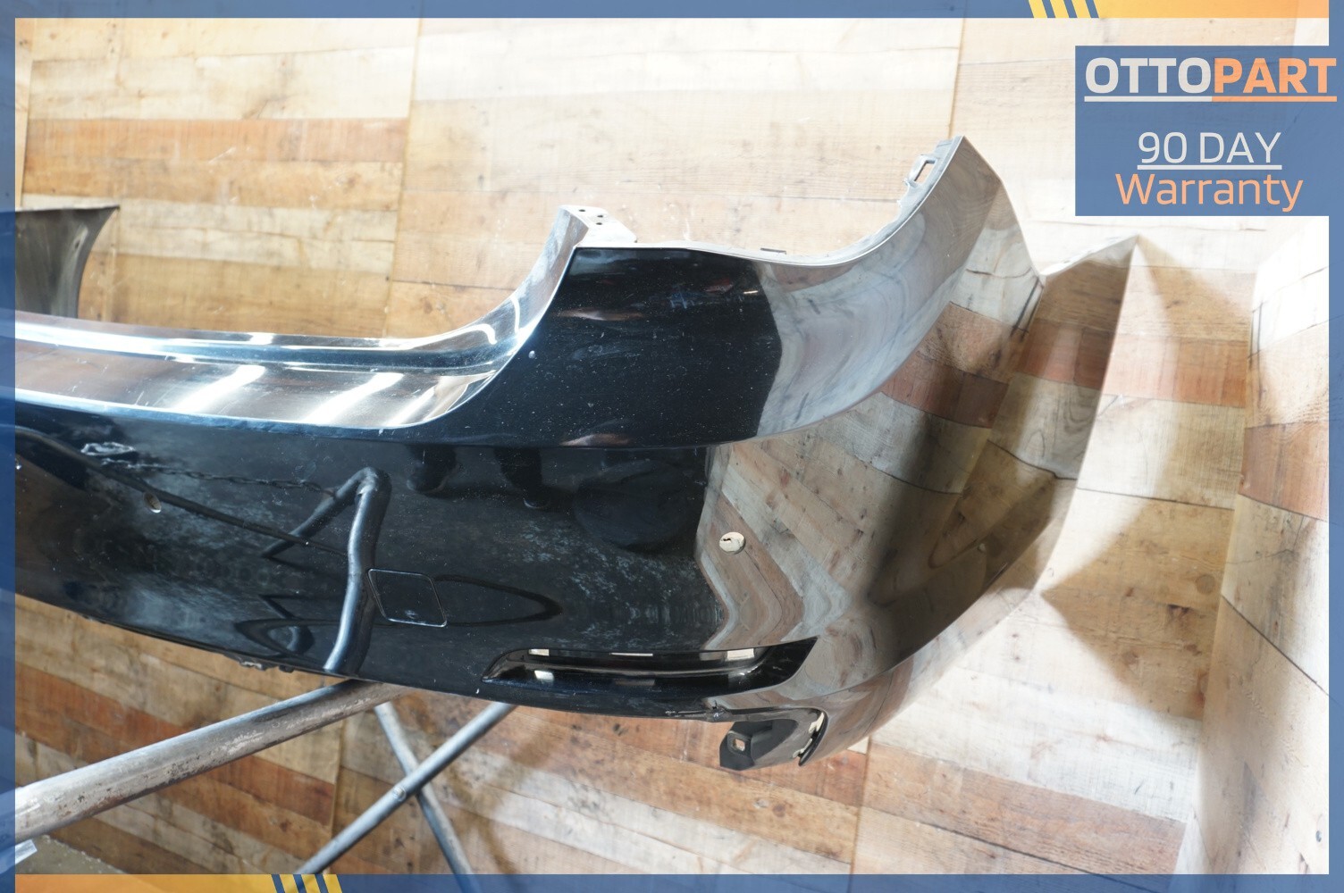 Used 2009-2013 Bmw F01 750i Rear Bumper Cover W/ Parking Sensor Holes ...