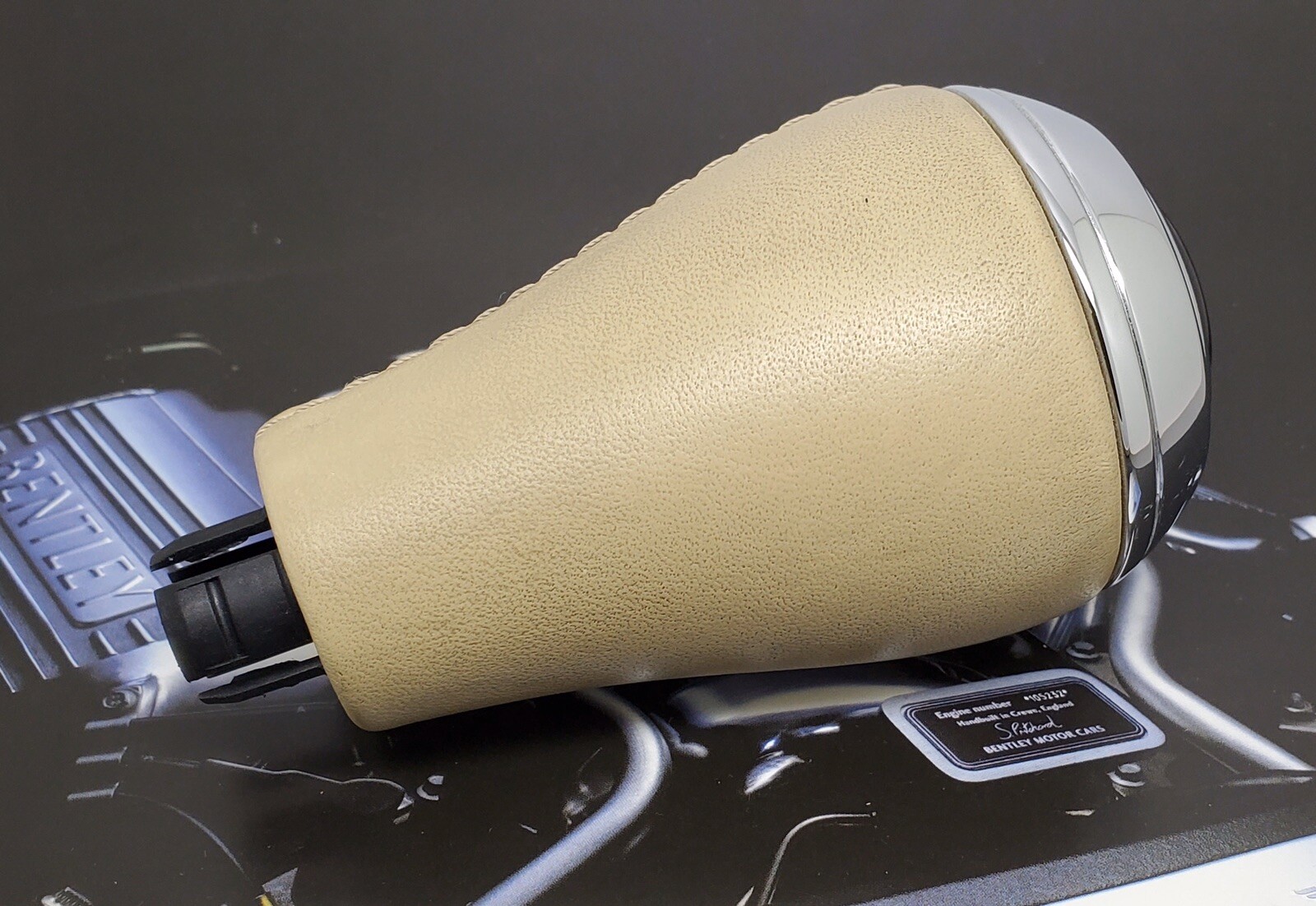 Used 2018 Bentley Mulsanne Shift Knob Tan Push Button In Great ...