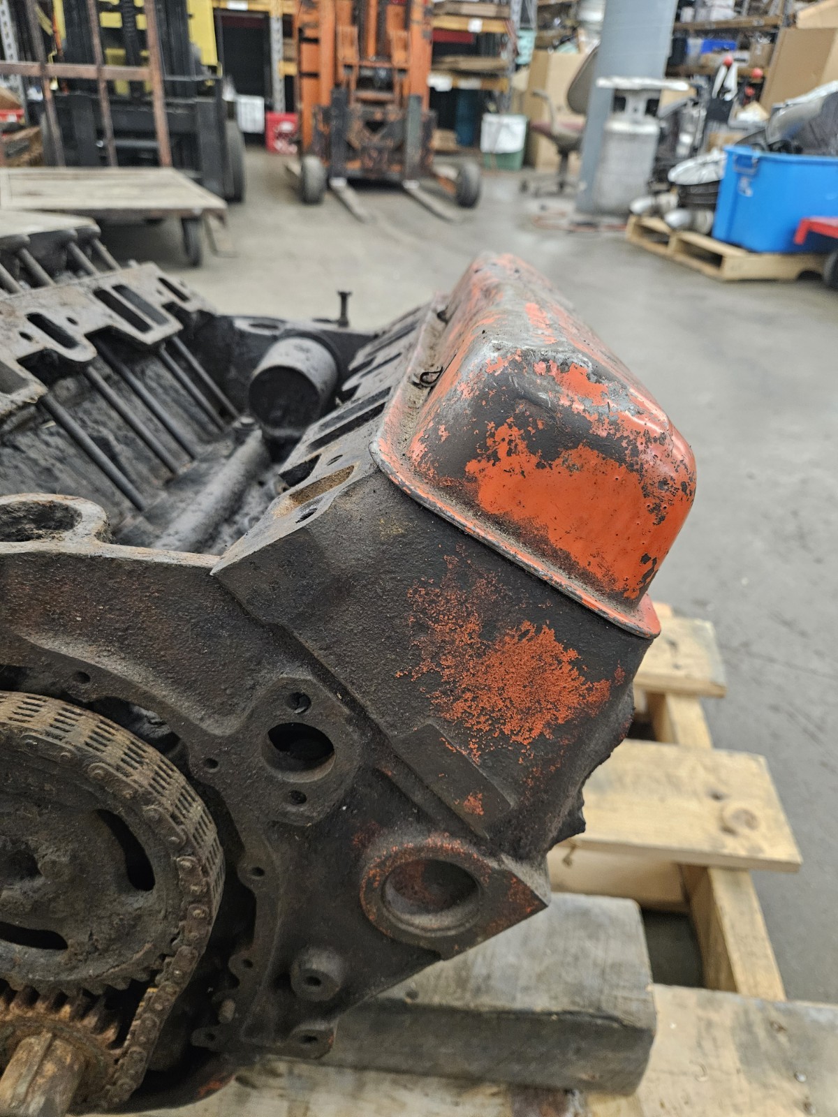 For Parts Or Not Working 1962 Chevy 283 Engine Long Block 3789935 935 ...