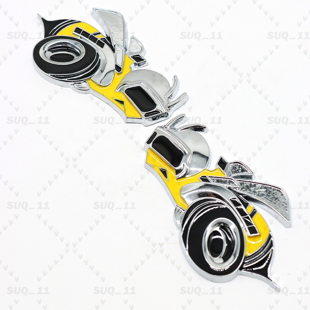Used 2pc Metal For Super Bee Car Fender Side Badge Emblem Bumblebee ...